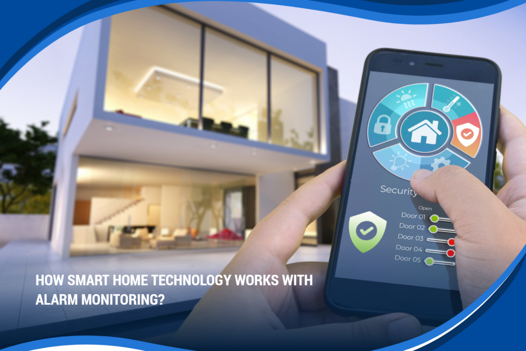 How Smart Home Technology Works with Alarm Monitoring? - Smart Security